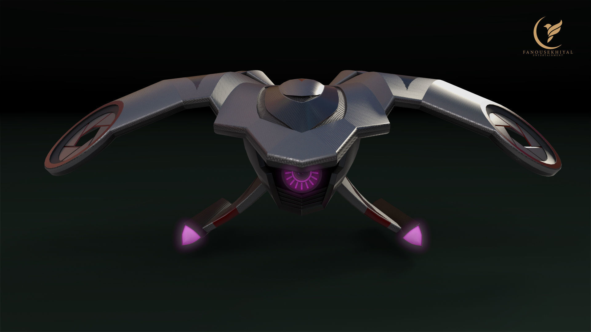 3D asset Spy drone | CGTrader