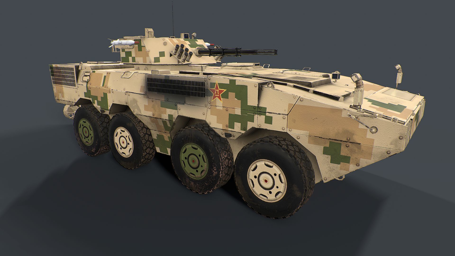 3D model ZBD 08 and ZTL 11 Pack VR / AR / low-poly | CGTrader