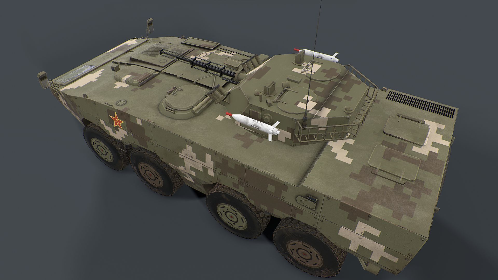 3D model ZBD 08 and ZTL 11 Pack VR / AR / low-poly | CGTrader