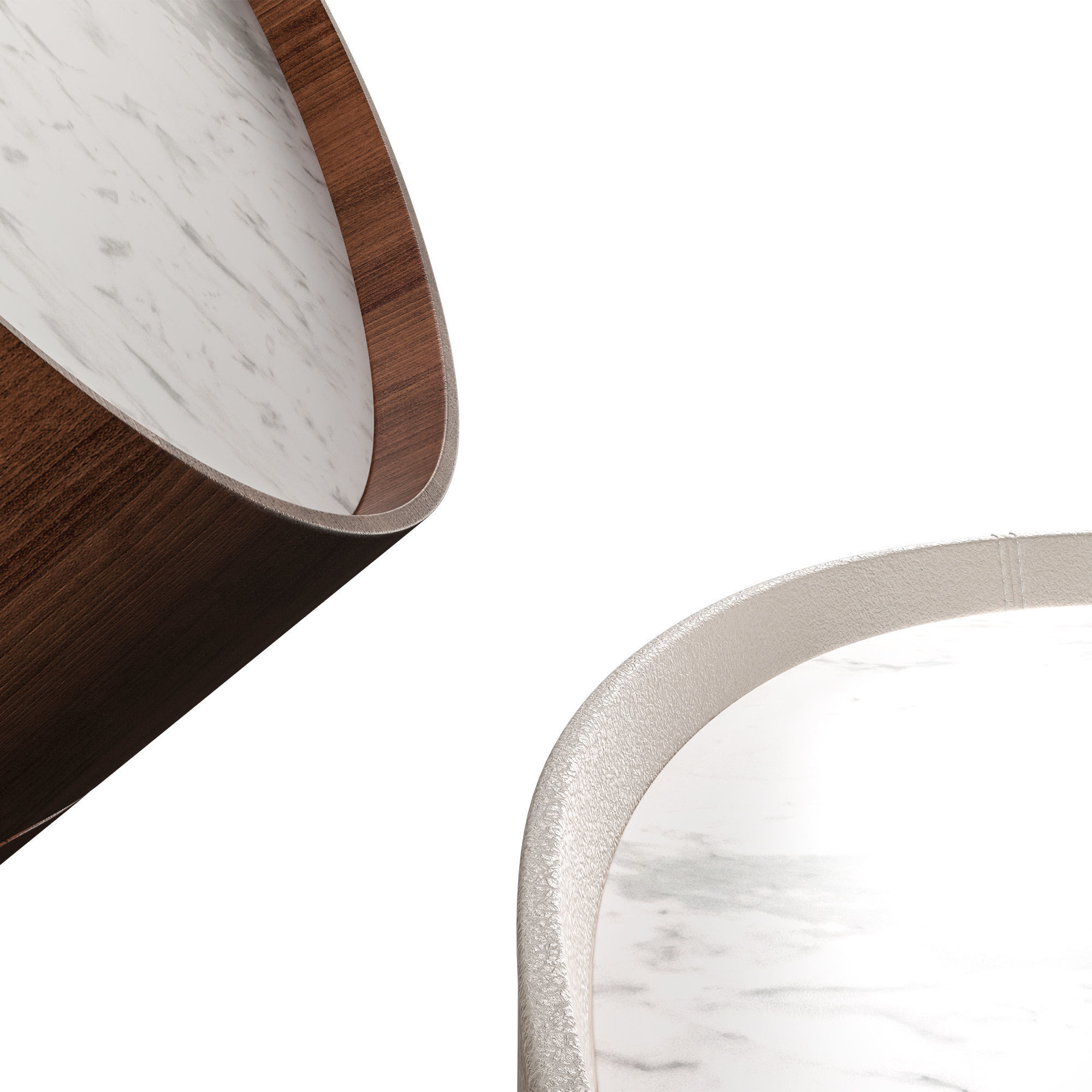 Morfeo Giorgetti Bedside Nightstand 3D model | CGTrader