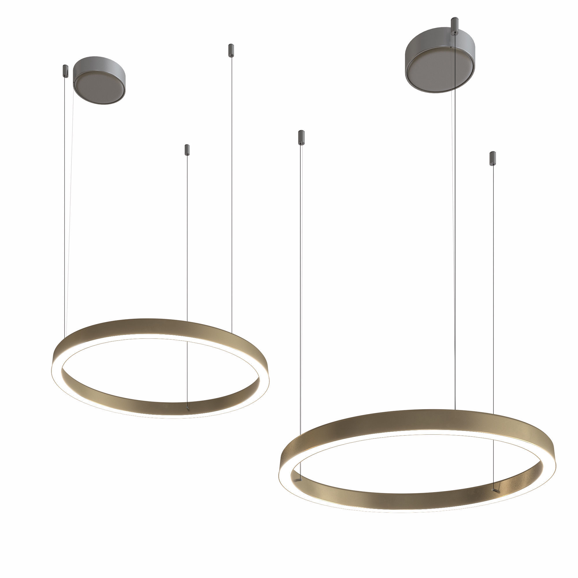 Compendium Circle Luceplan D81C07 3D model | CGTrader