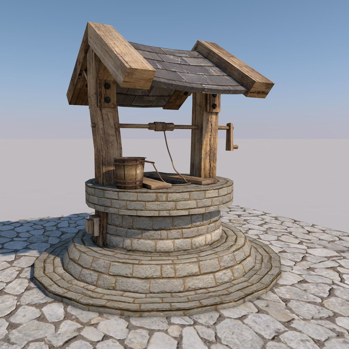 3D model Water Well VR / AR / low-poly | CGTrader