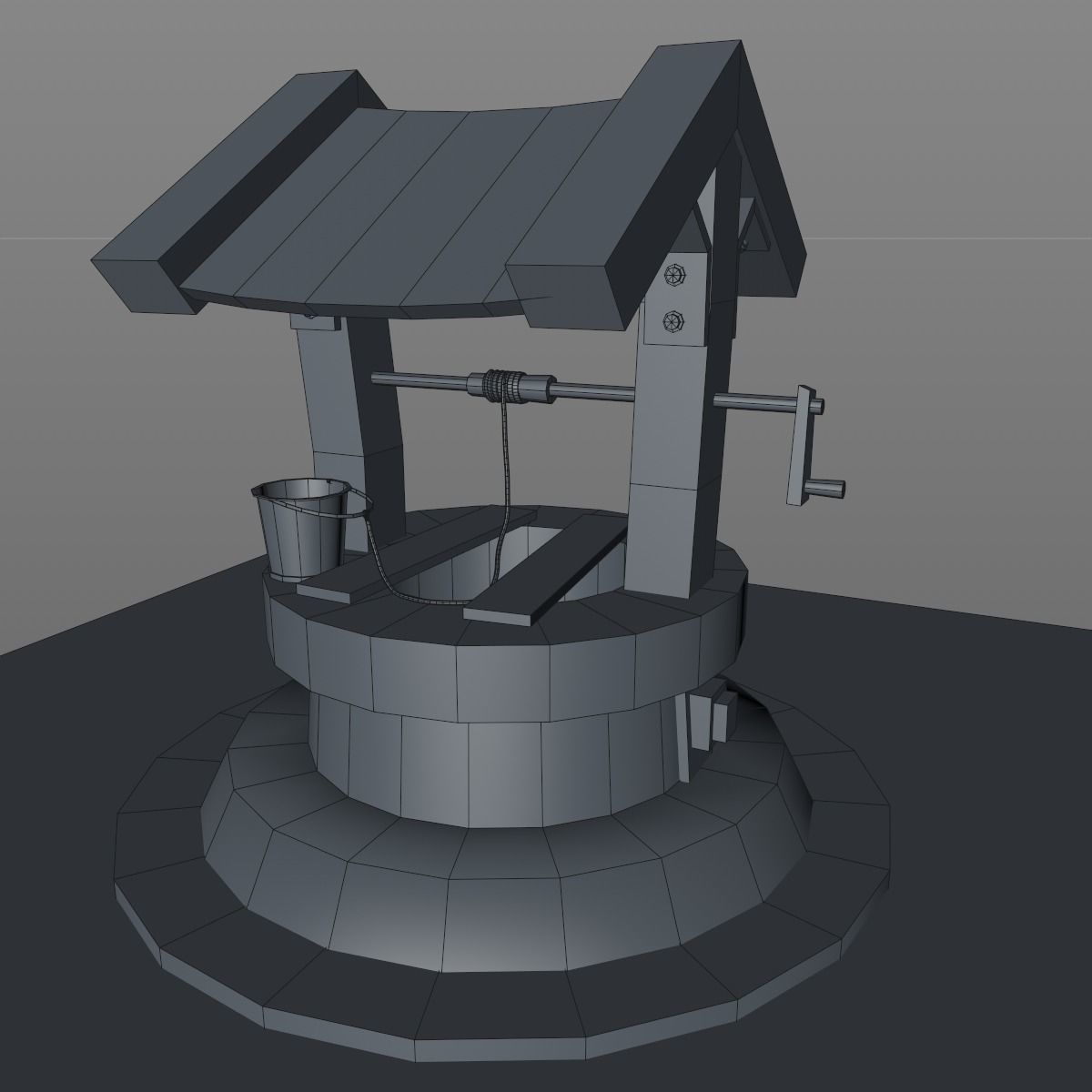 3D model Water Well VR / AR / low-poly | CGTrader