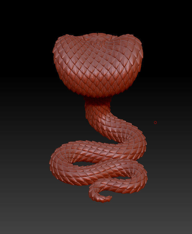 cobra snake 3D model 3D printable | CGTrader