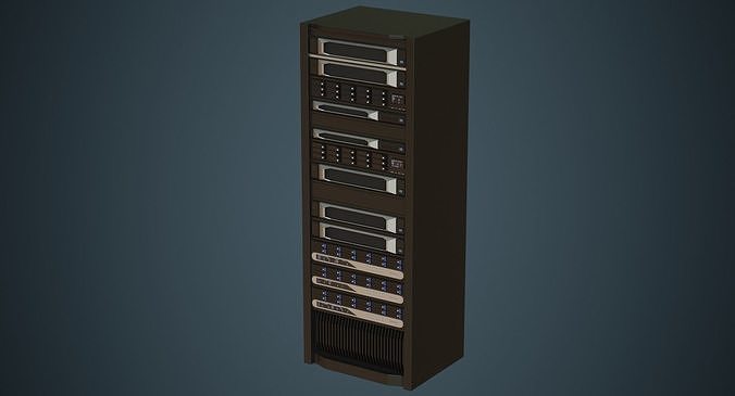 3D model Server 2A VR / AR / low-poly | CGTrader