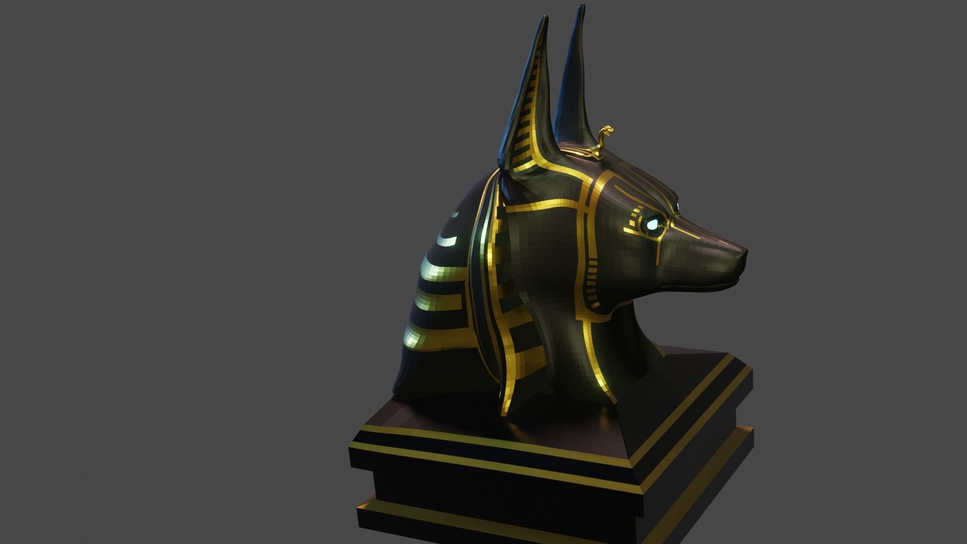 Anubis 3D model | CGTrader