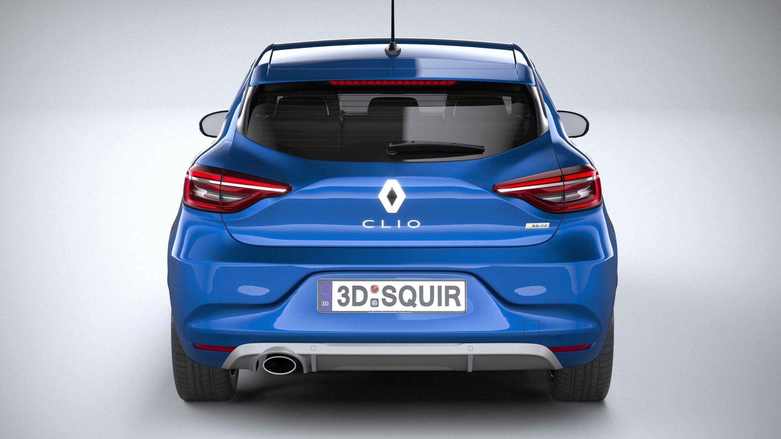 Renault Clio RS Line 2020 3D model | CGTrader