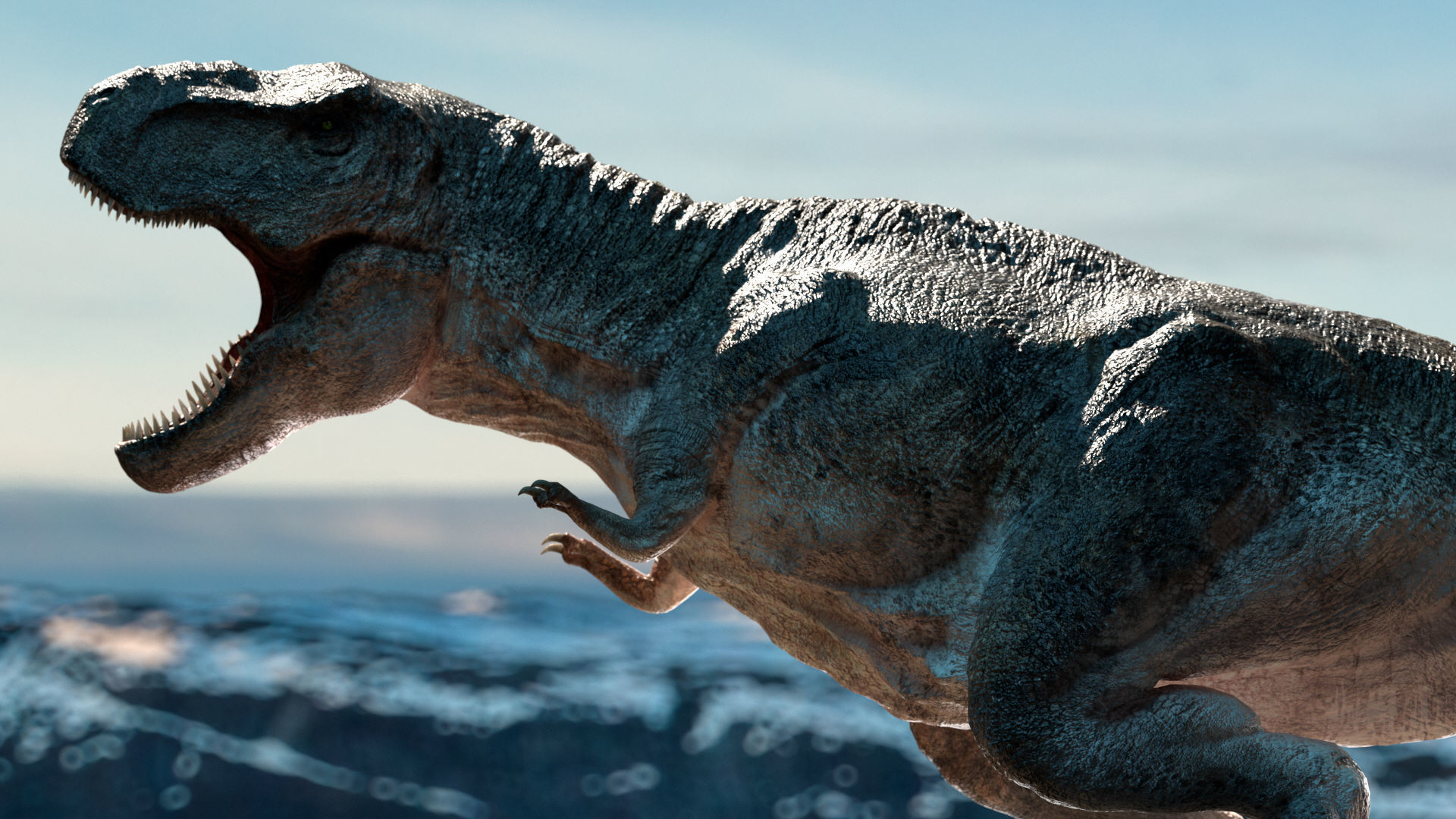 3D model Tyrannosaurus Rex Rigged Animation VR / AR / low-poly | CGTrader