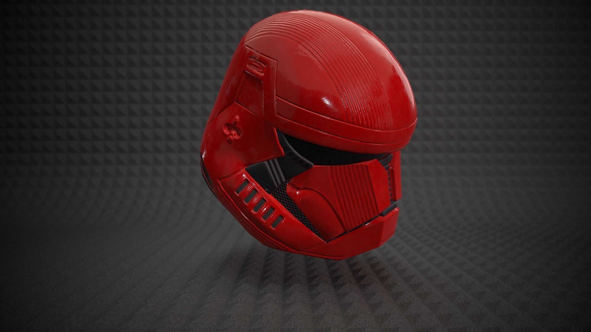 3D model Sith Trooper Helmet - Star Wars The Rise Of The Skywalker VR ...