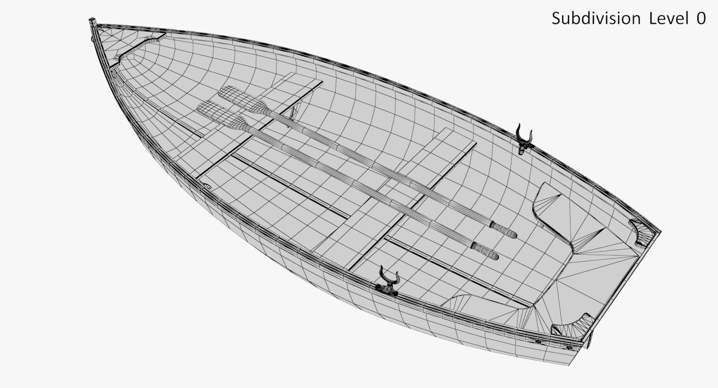 Boat 01 3D model | CGTrader