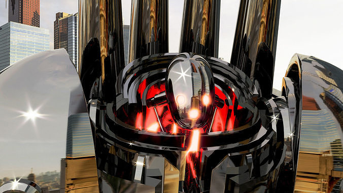 Metal Knight 3D model 3D model | CGTrader