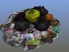 Trash Pile 3D model | CGTrader