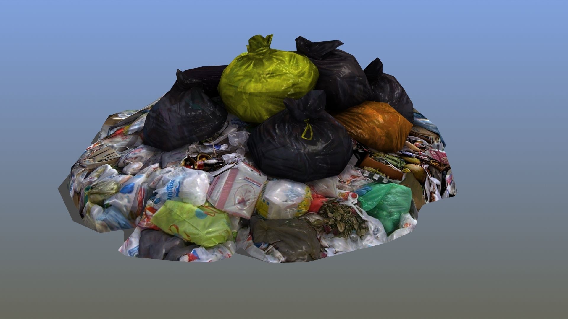 Trash Pile 3D model | CGTrader