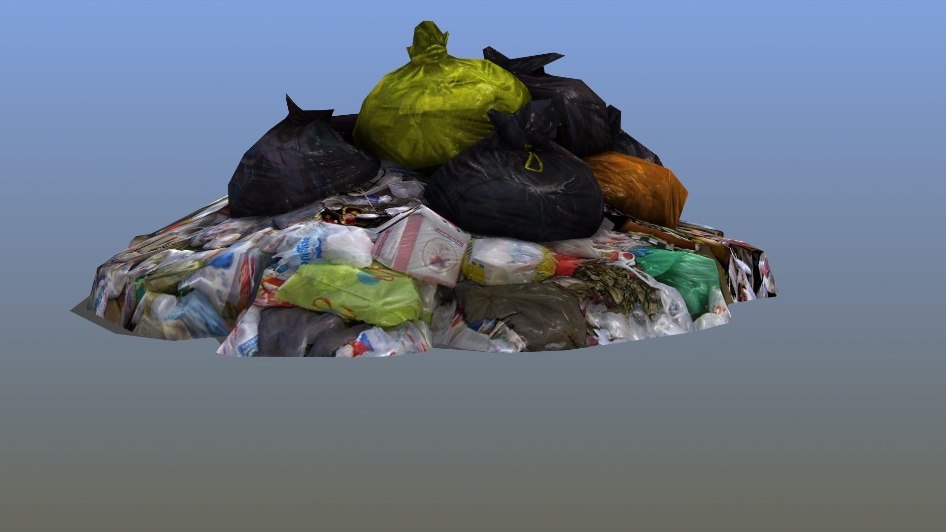 Trash Pile 3D model | CGTrader