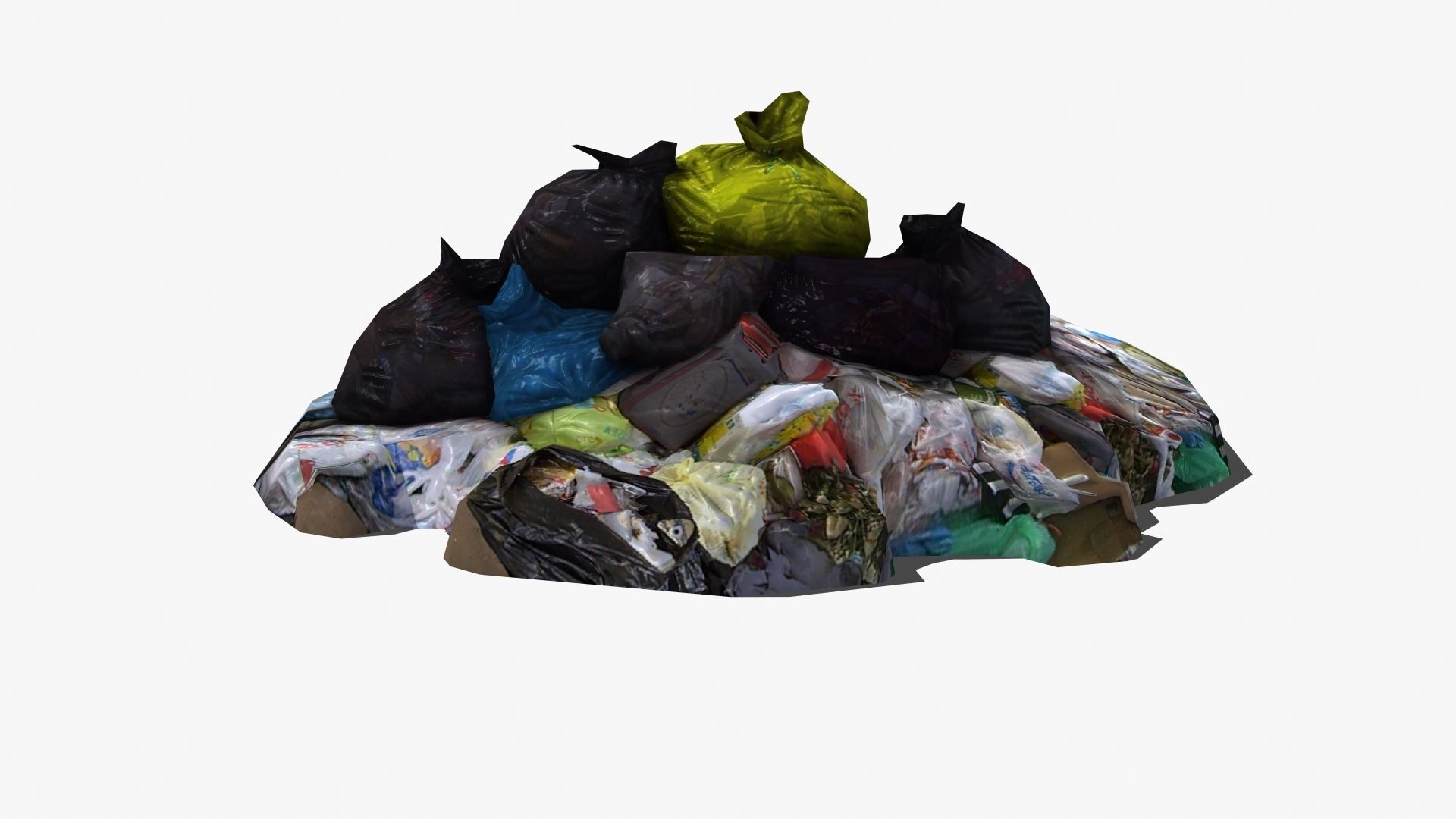 Trash Pile 3D model | CGTrader