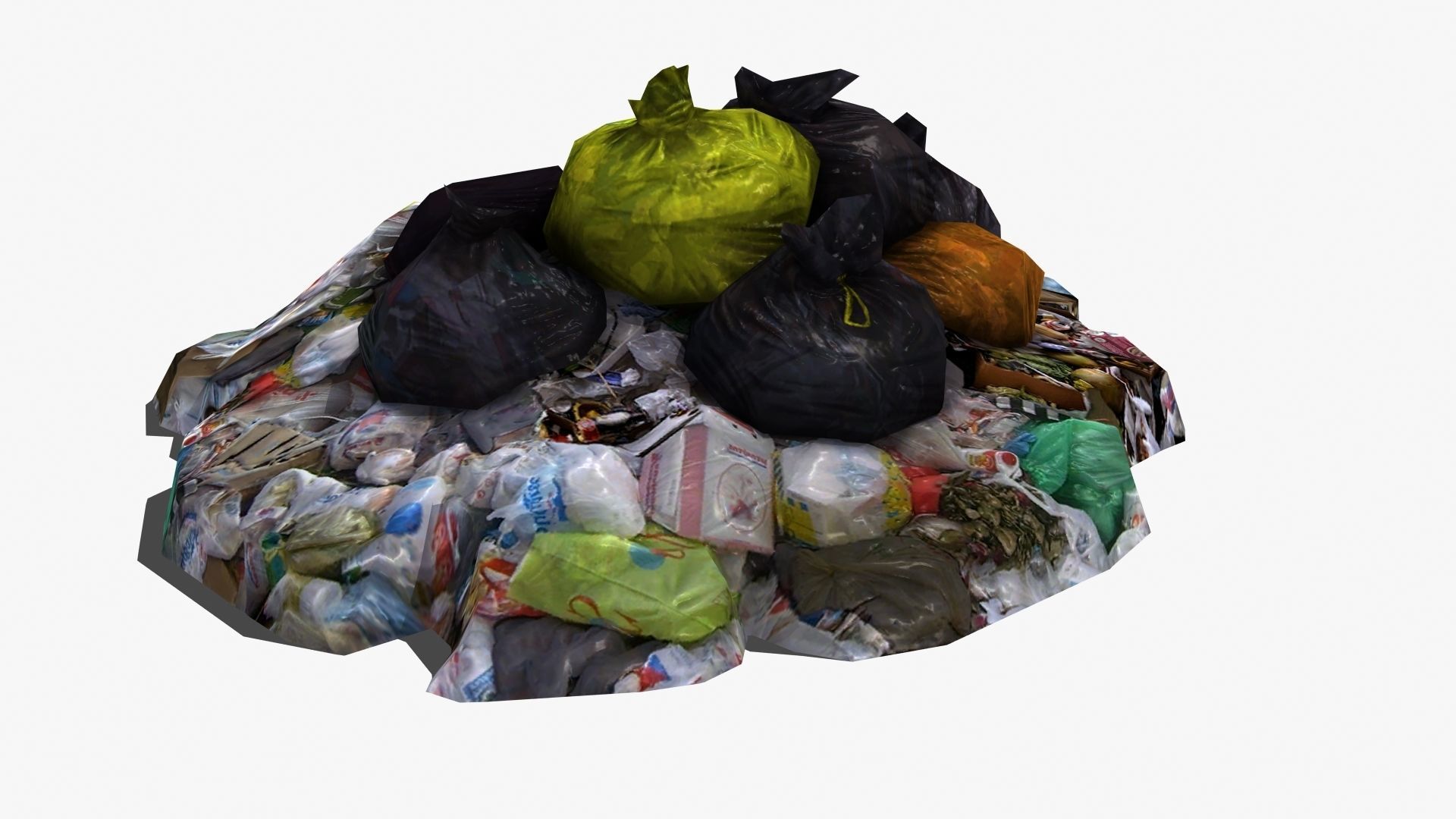 Trash Pile 3D model | CGTrader