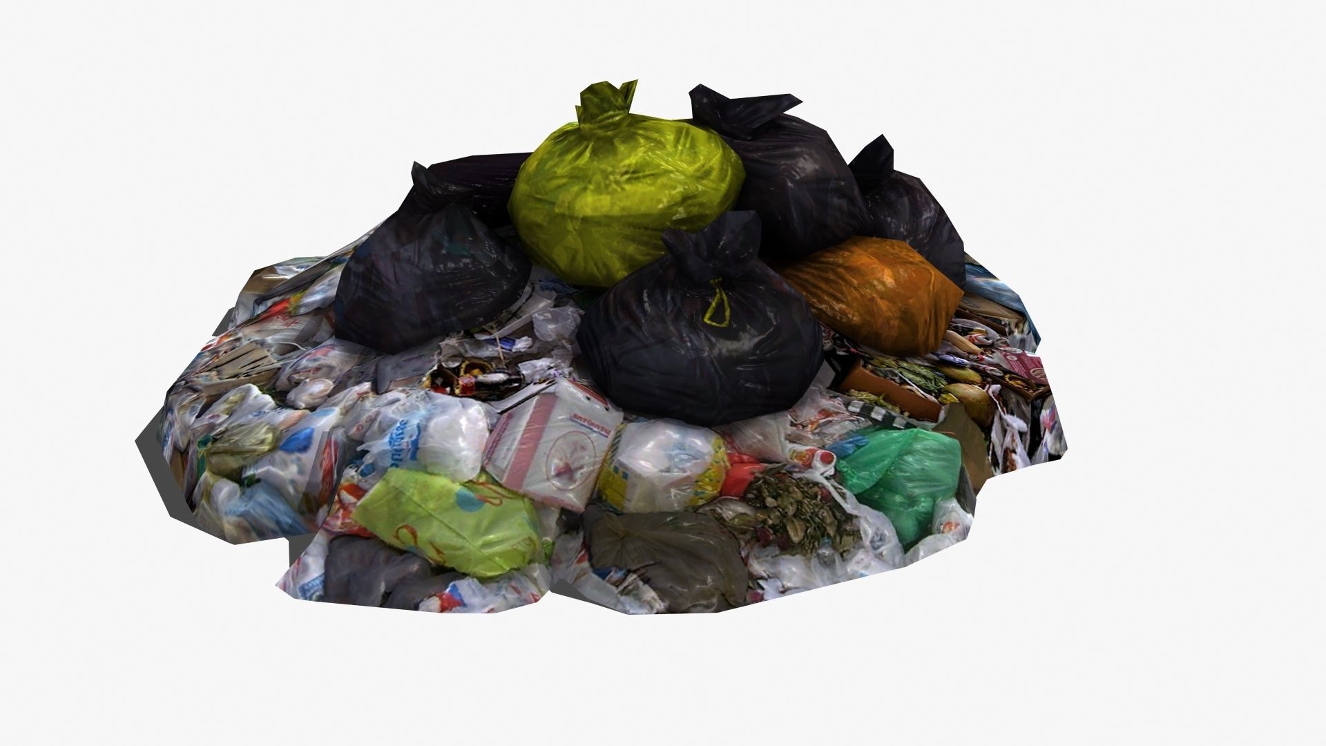 Trash Pile 3D model | CGTrader