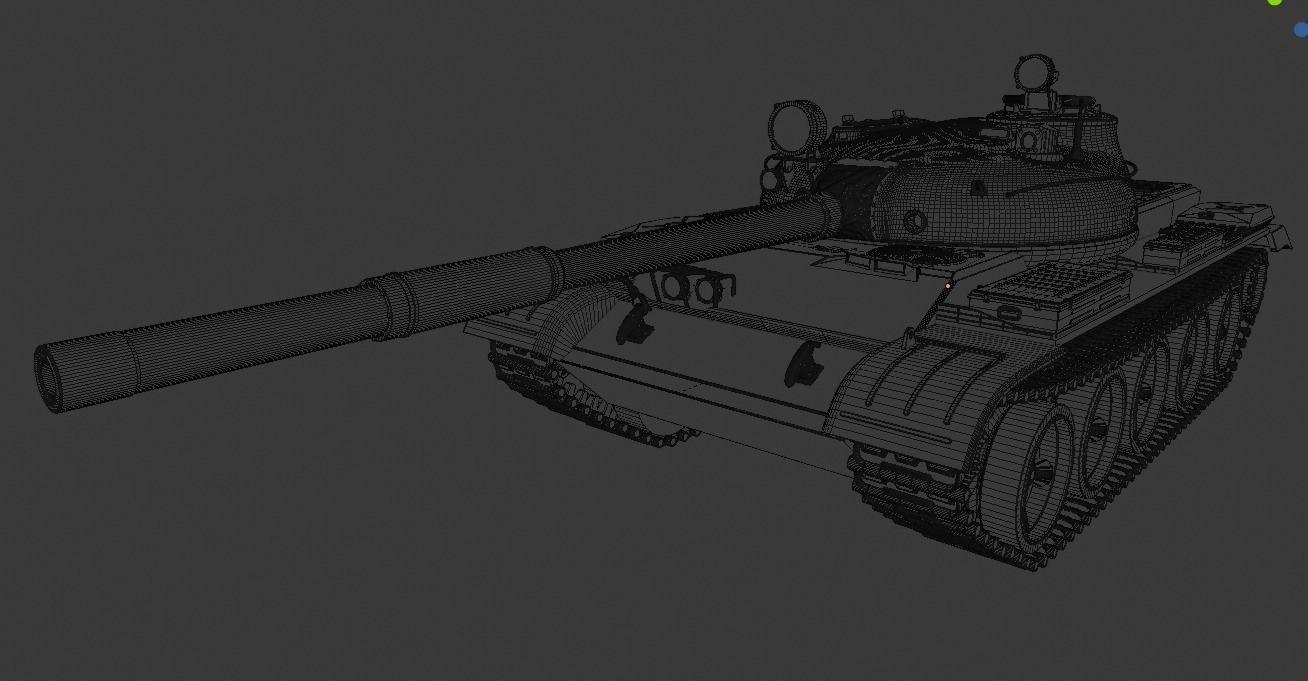 T-62 Soviet Main battle Tank 3D model | CGTrader