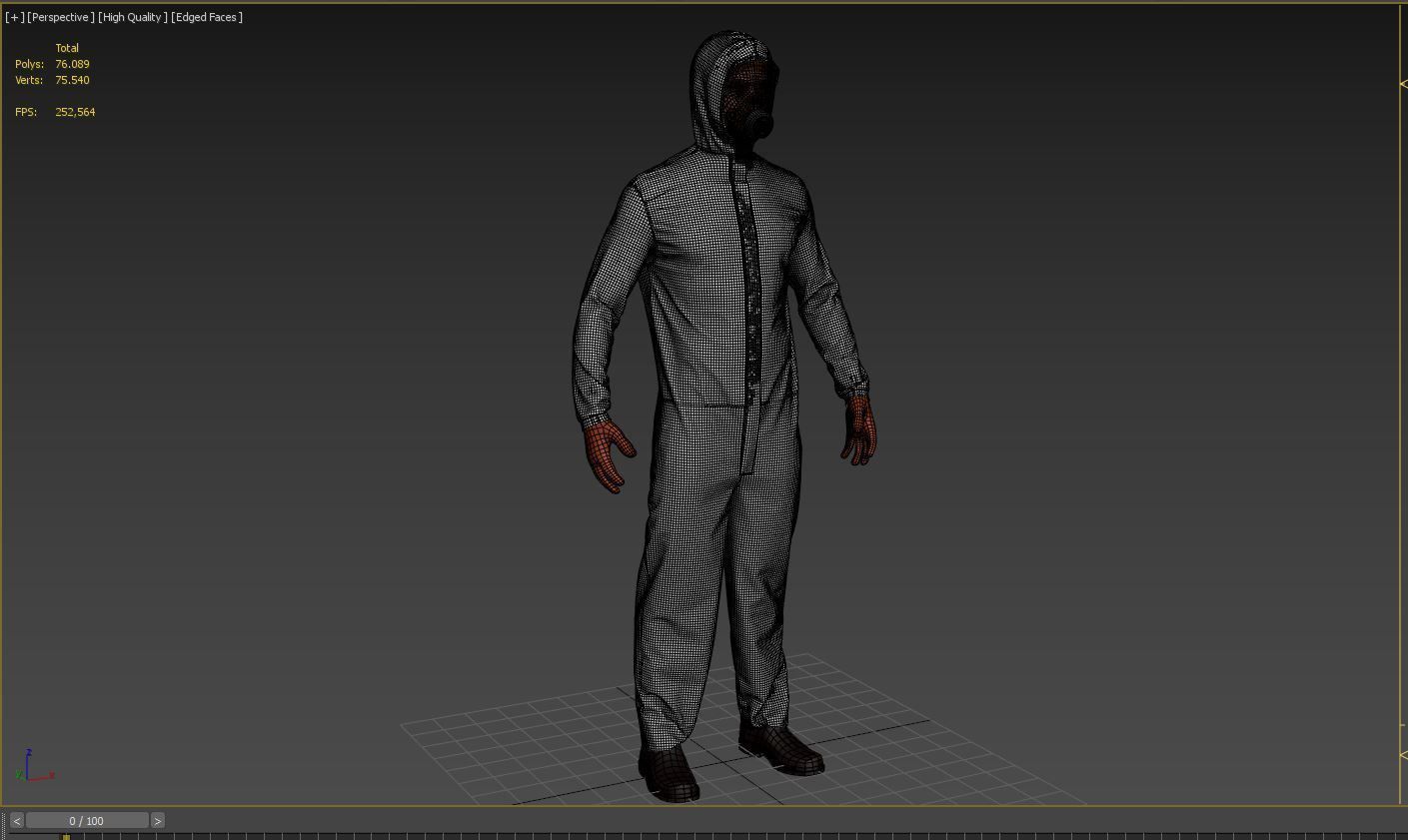 Virus Suit 3D model | CGTrader