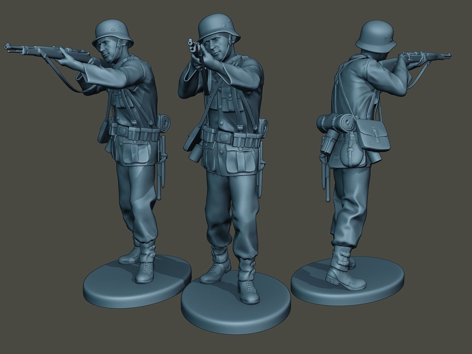 German soldiers ww2 Bundle Pack 1 3D model 3D printable | CGTrader