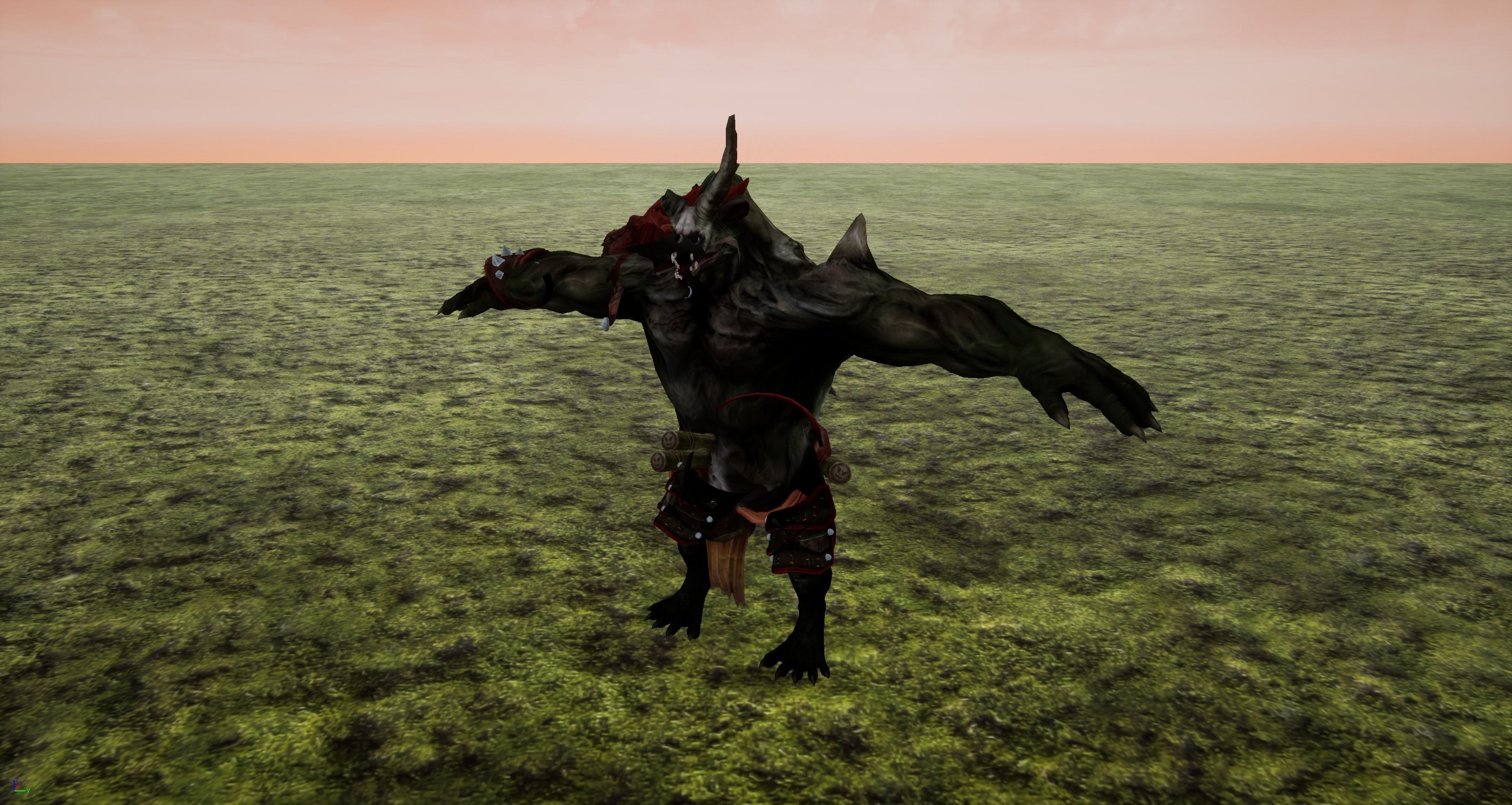 3D model Character Dead Fire Gameready VR / AR / low-poly | CGTrader