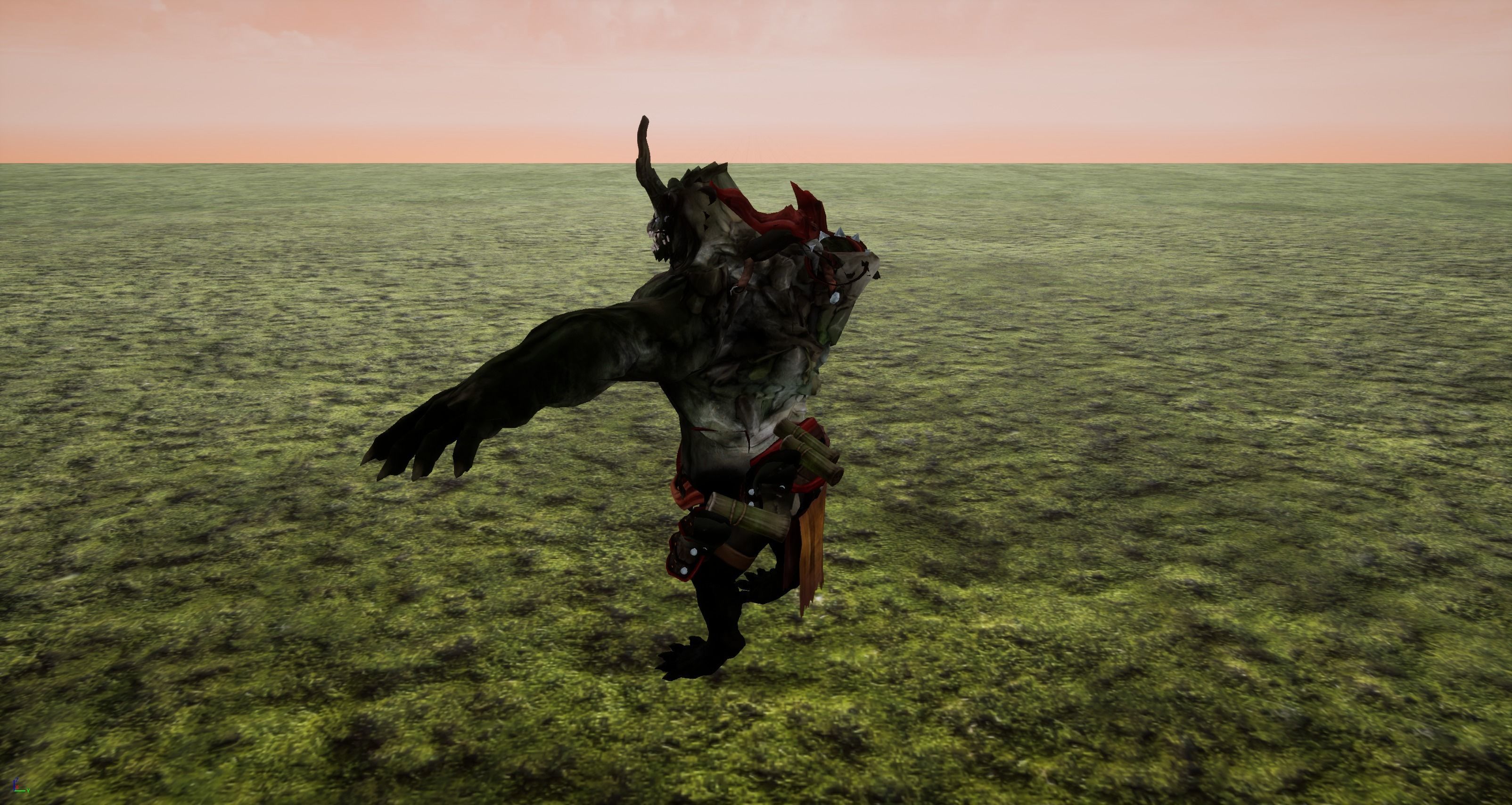 3D model Character Dead Fire Gameready VR / AR / low-poly | CGTrader