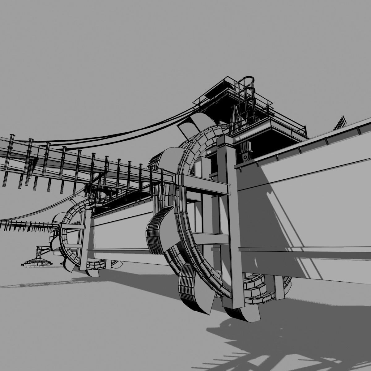 Reclaimer 3D model rigged | CGTrader