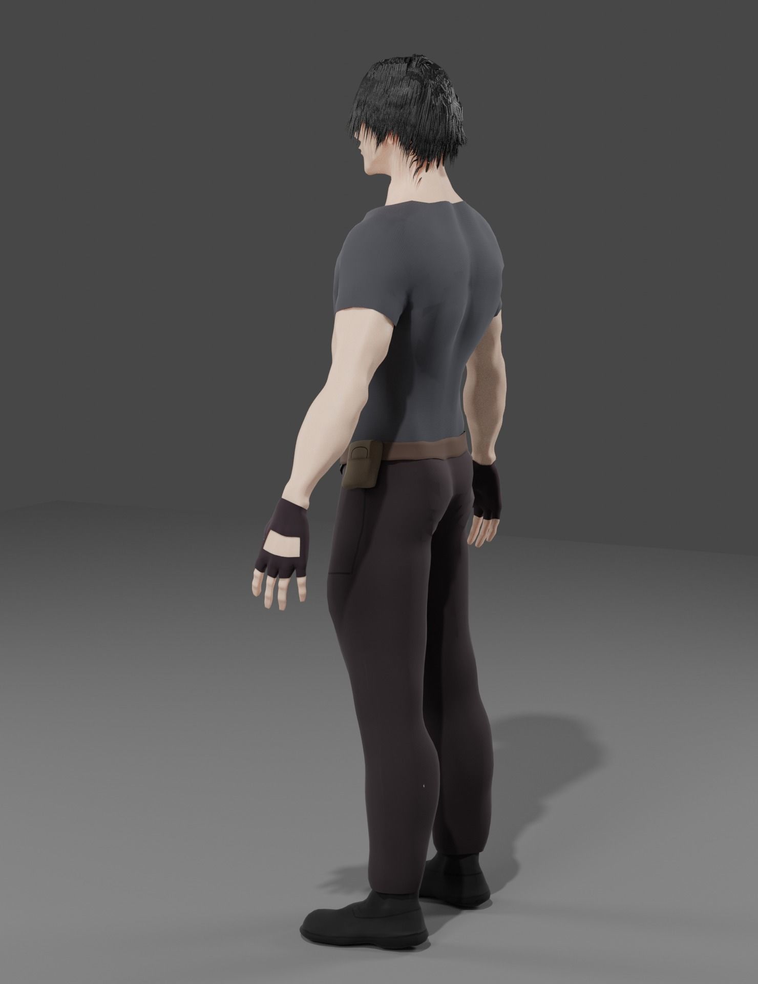 anime character 3D model rigged | CGTrader
