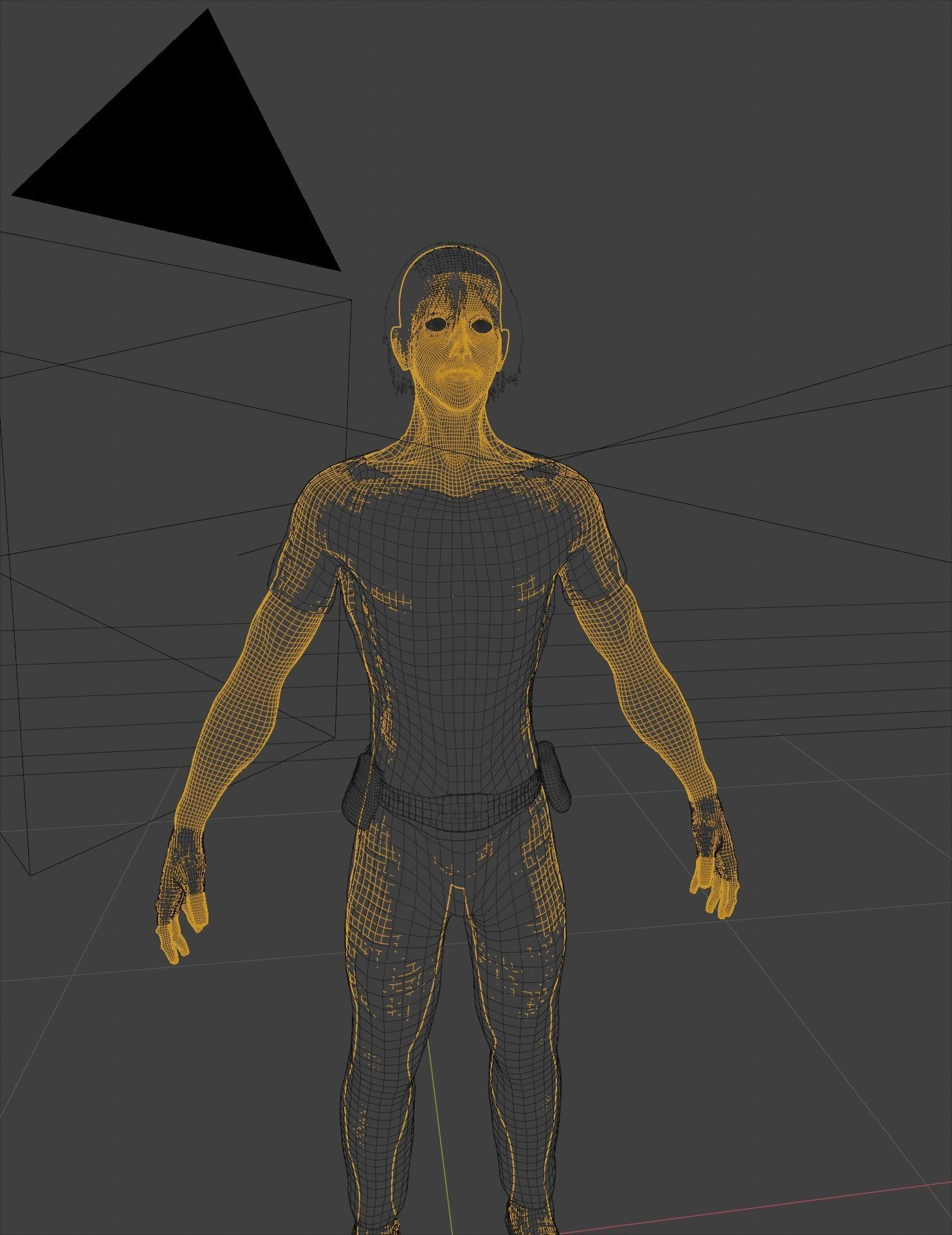 anime character 3D model rigged | CGTrader