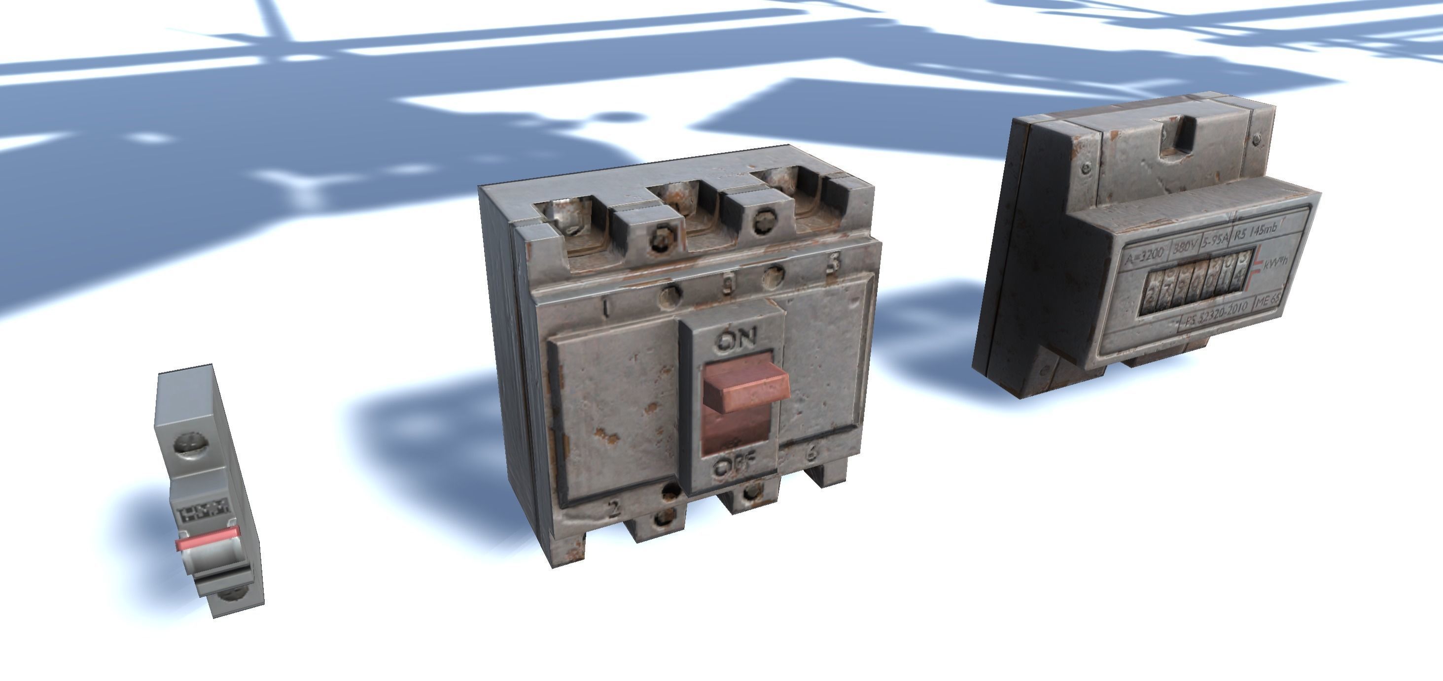 3D model Wires pack VR / AR / low-poly rigged animated | CGTrader