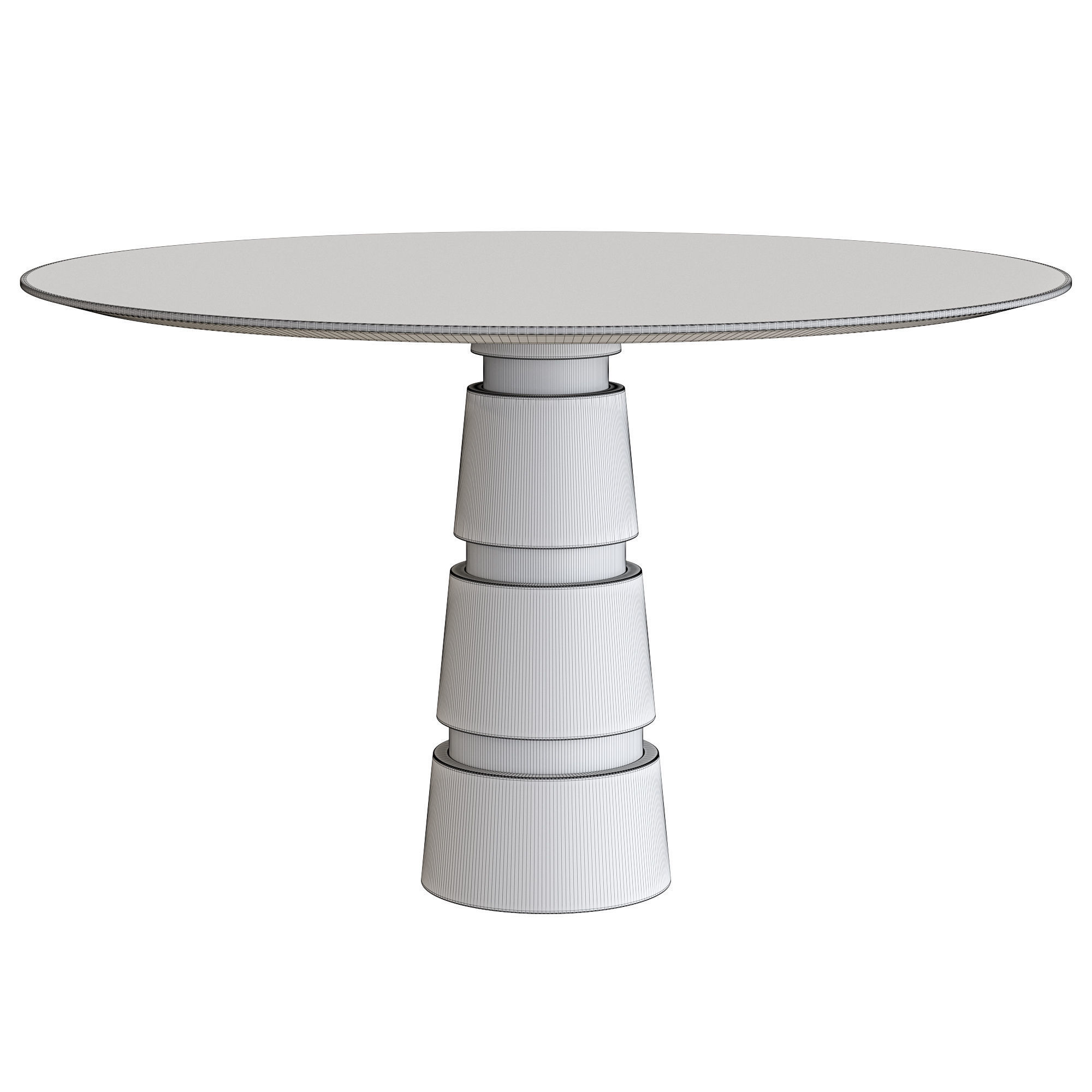 Koket Avalanche Dining Table 3D model | CGTrader