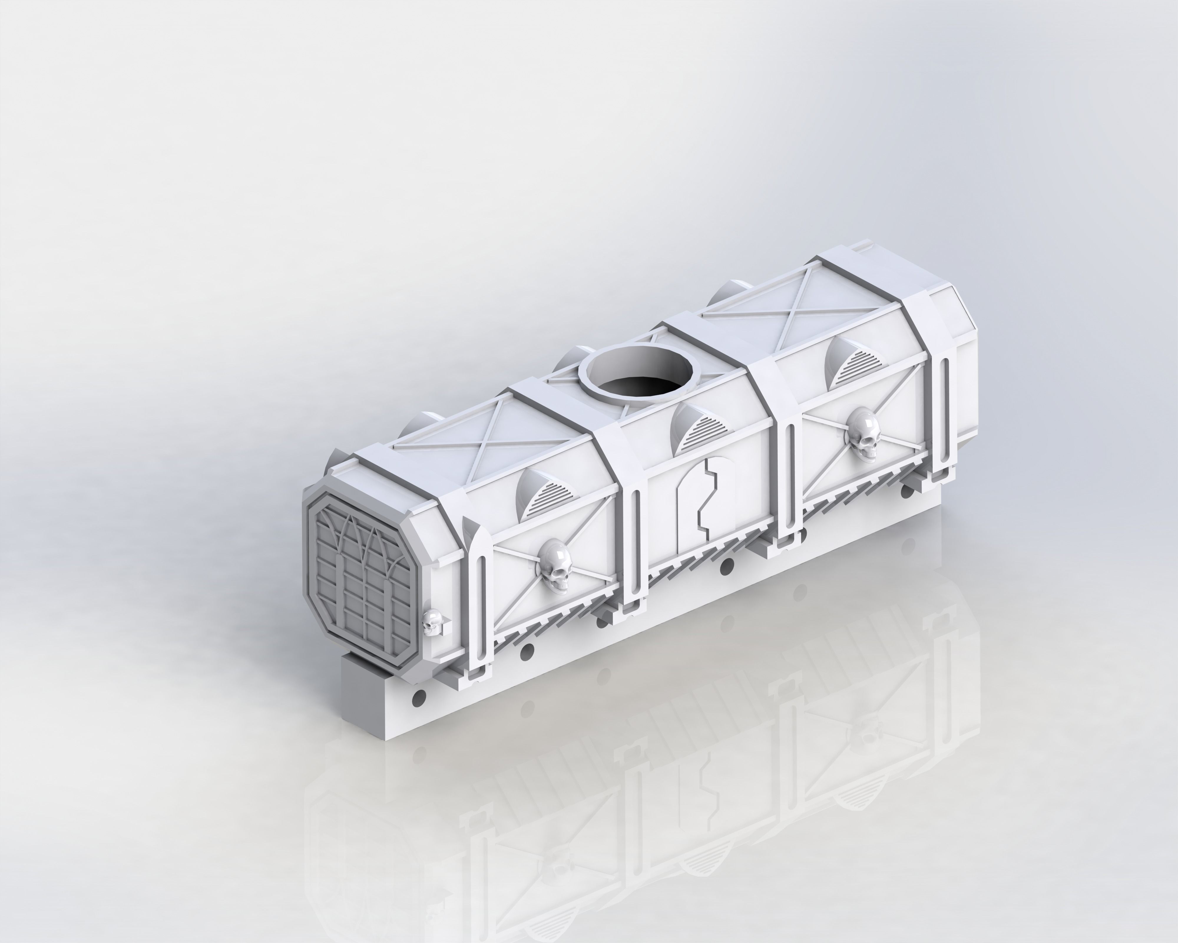 Heresylab - Heresy Train complete model 3D model 3D printable | CGTrader