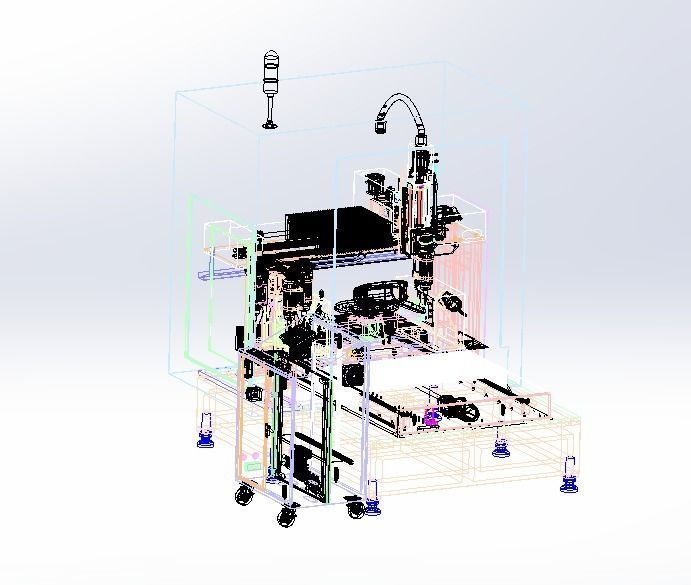 Six axis CNC milling machine 3D model | CGTrader
