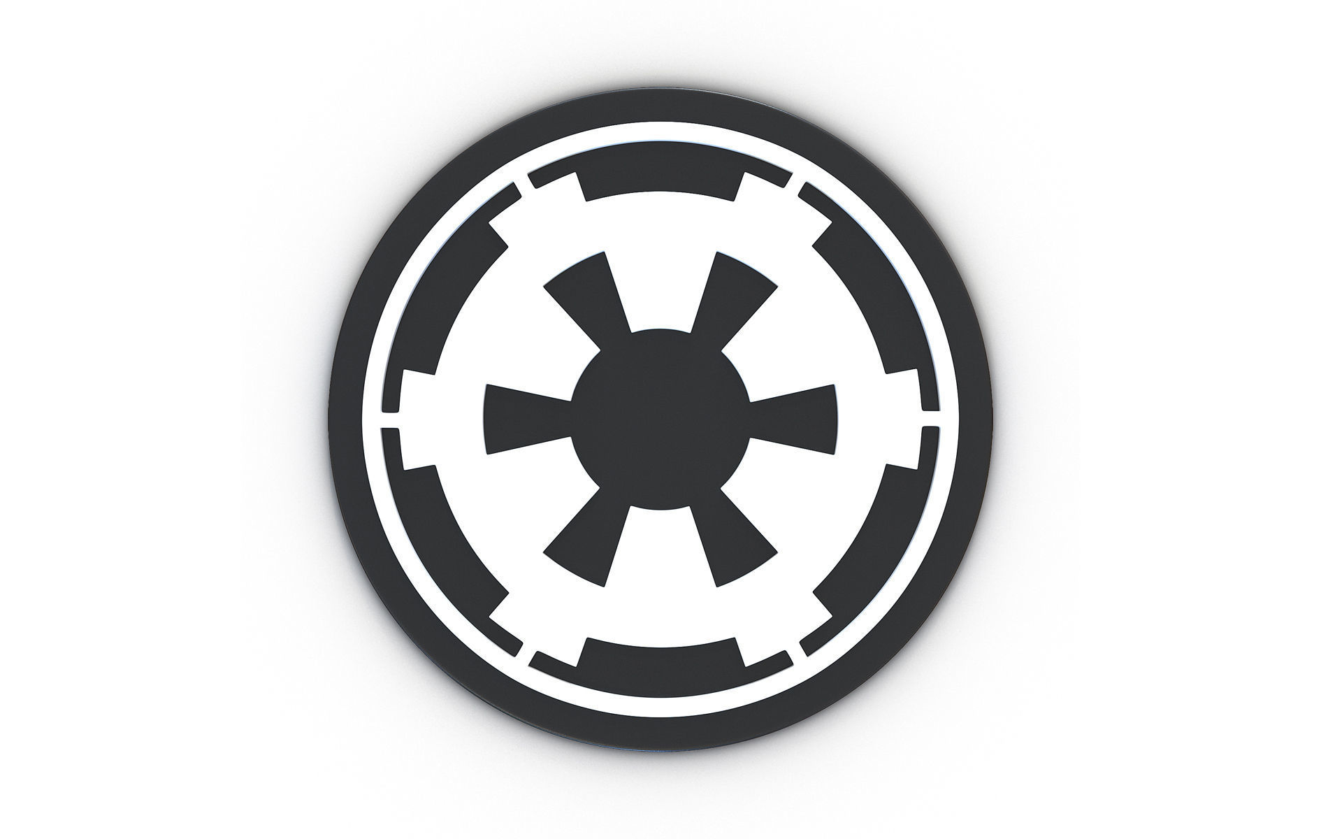Star Wars Empire Logo 3D model | CGTrader