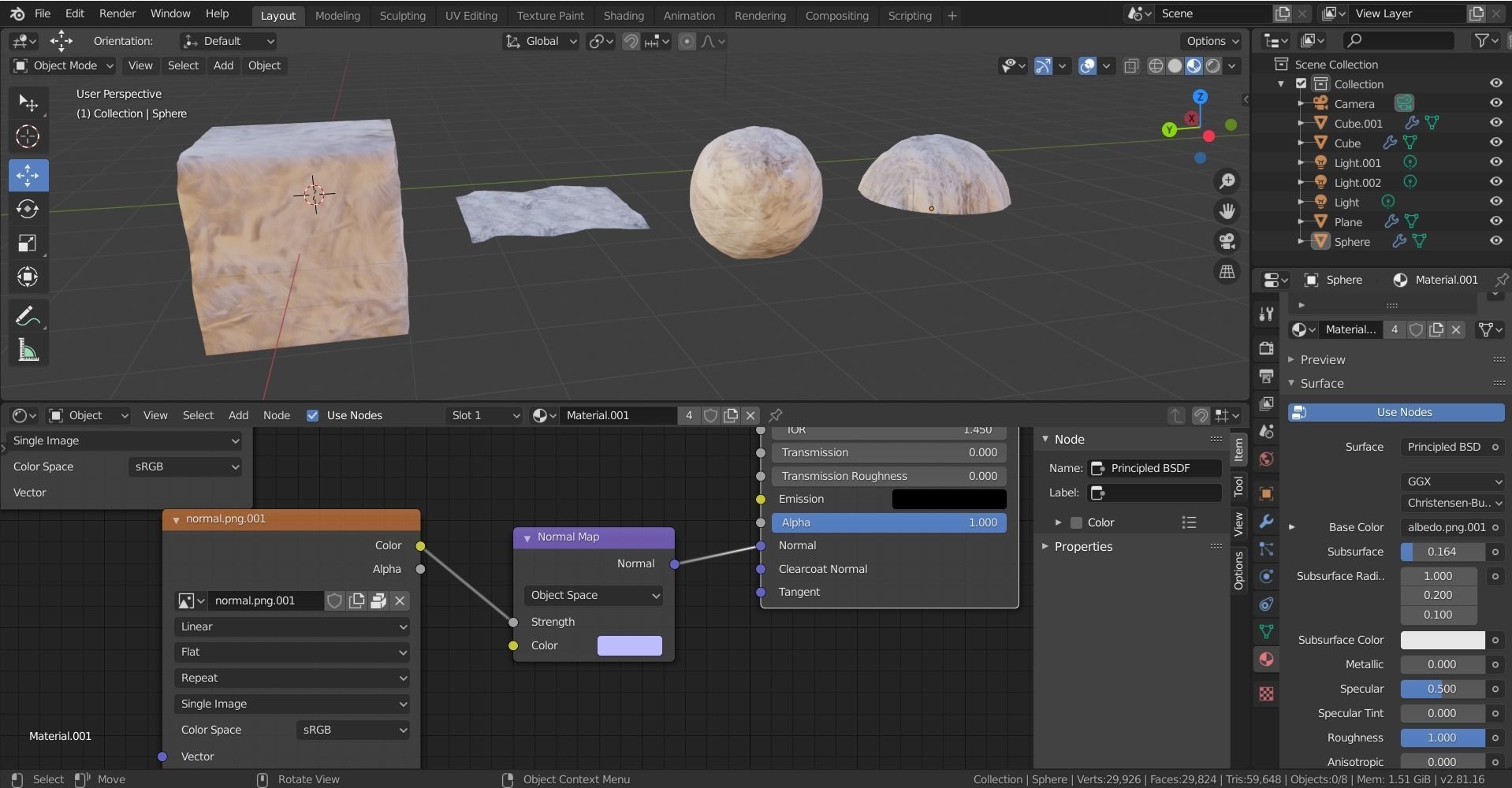 feather PBR material version2 free VR / AR / low-poly 3D model | CGTrader