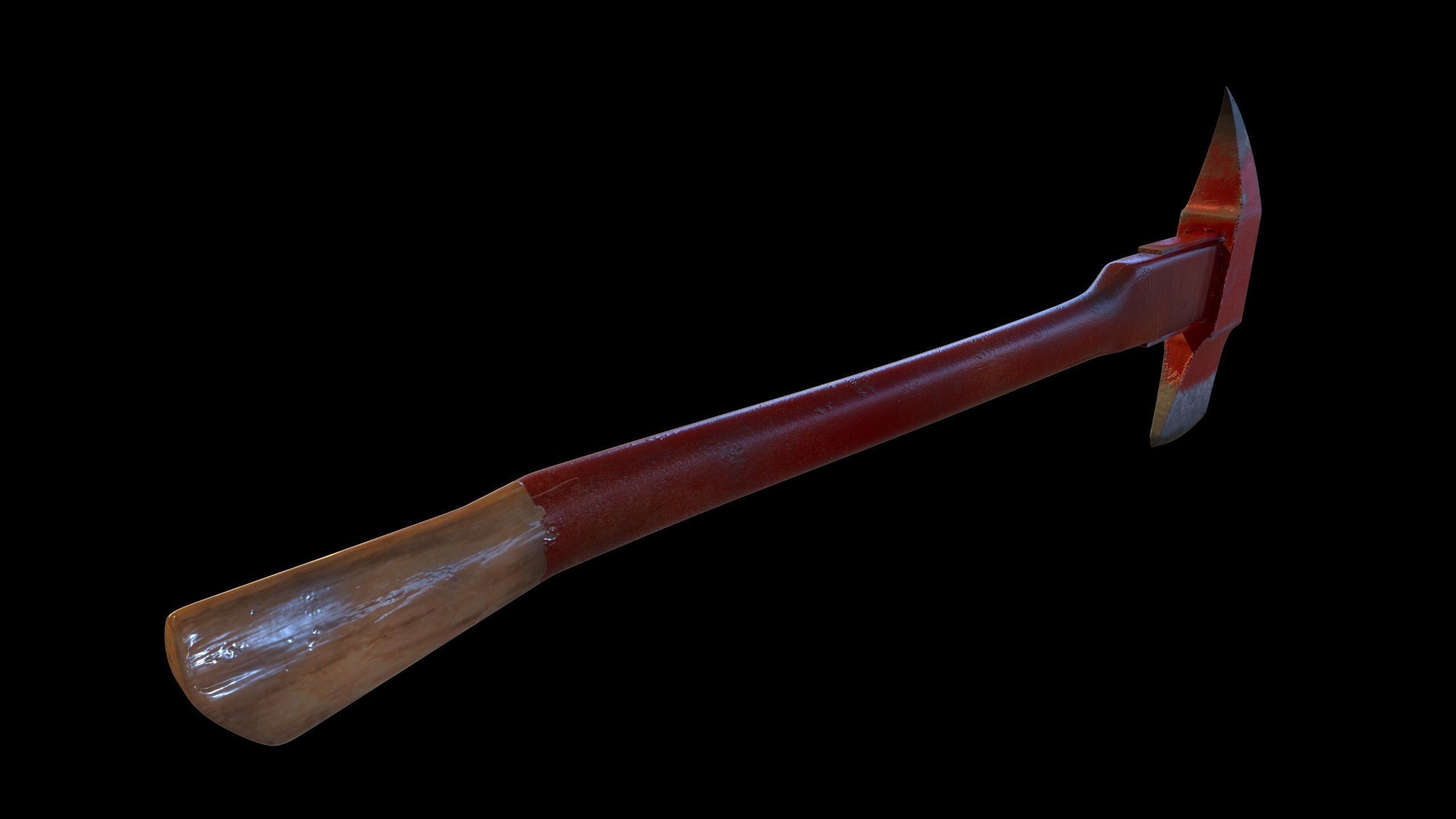 3D model AXE Firefighter VR / AR / low-poly | CGTrader