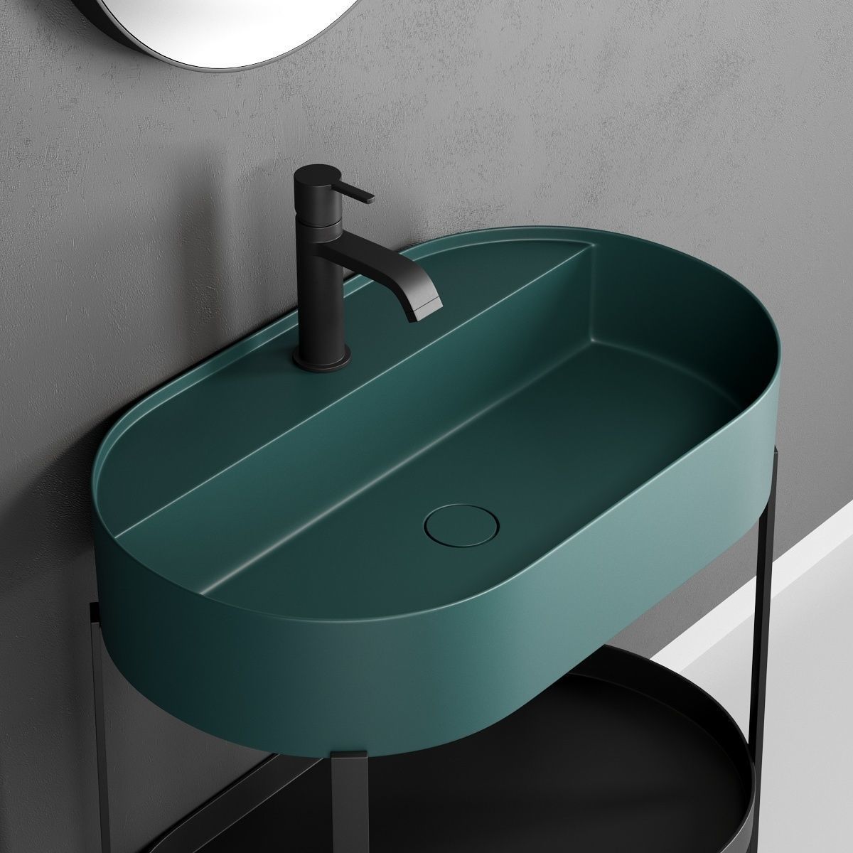3D model Nic Design Consolle Oval Washbasin VR / AR / low-poly | CGTrader