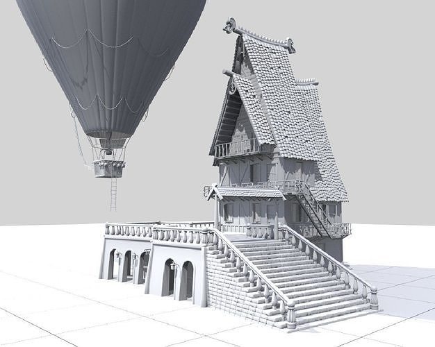 Estate 3D model | CGTrader