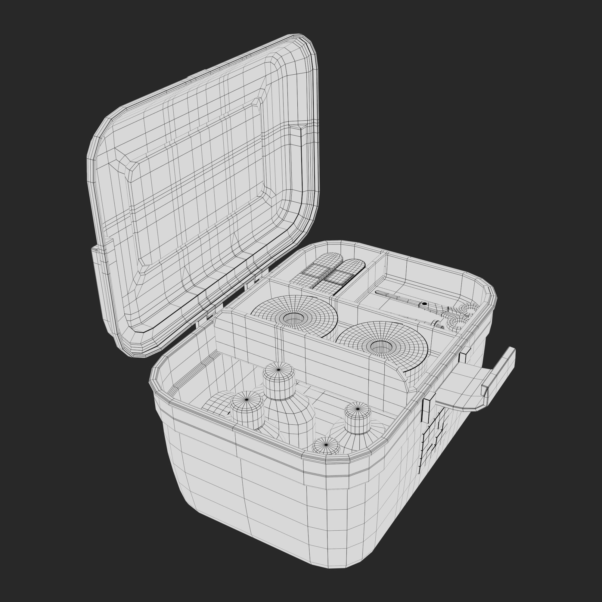 3D model First Aid Box VR / AR / low-poly | CGTrader