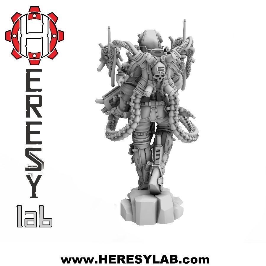 Heresylab - Charon female priest 3D model 3D printable | CGTrader