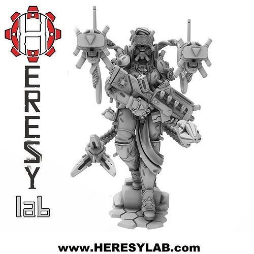 Heresylab - Charon female priest 3D model 3D printable | CGTrader