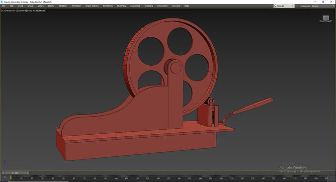 3D model Free Energy Generator VR / AR / low-poly | CGTrader