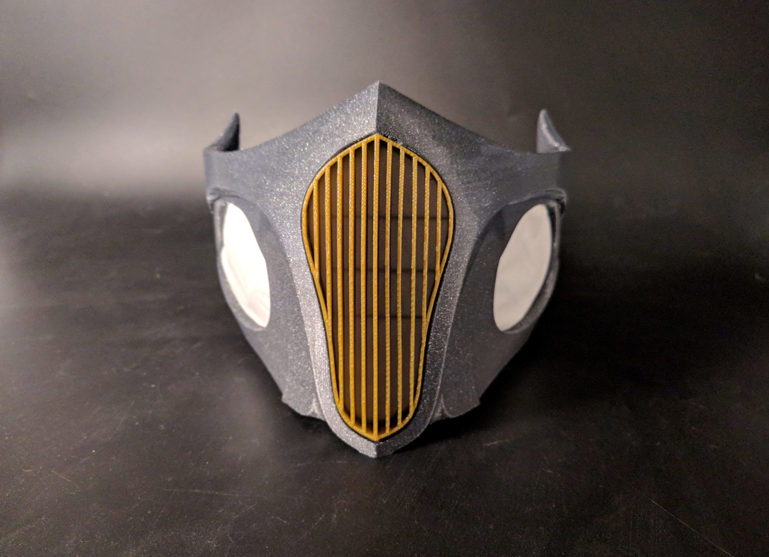 Respirator - Breathing Mask With HEPA Filter free 3D model 3D printable ...