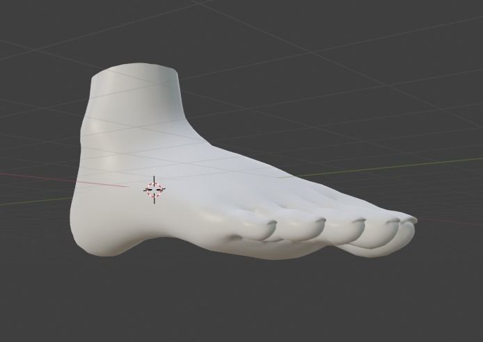 3D model Human-Feet VR / AR / low-poly | CGTrader