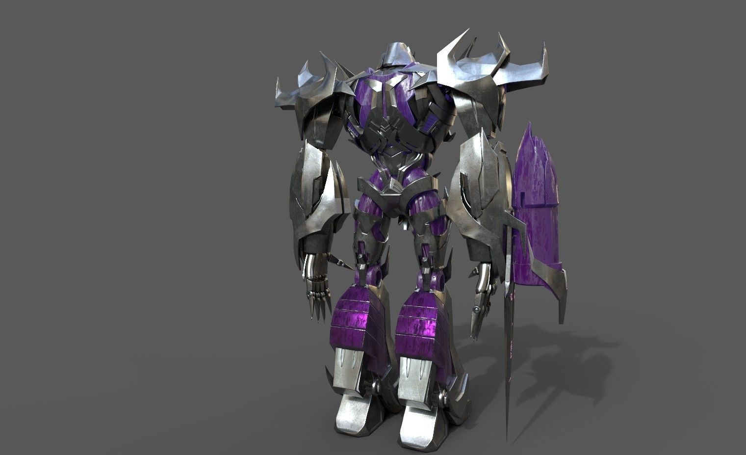 3D model TRANSFORMERS MEGATRON VR / AR / low-poly | CGTrader