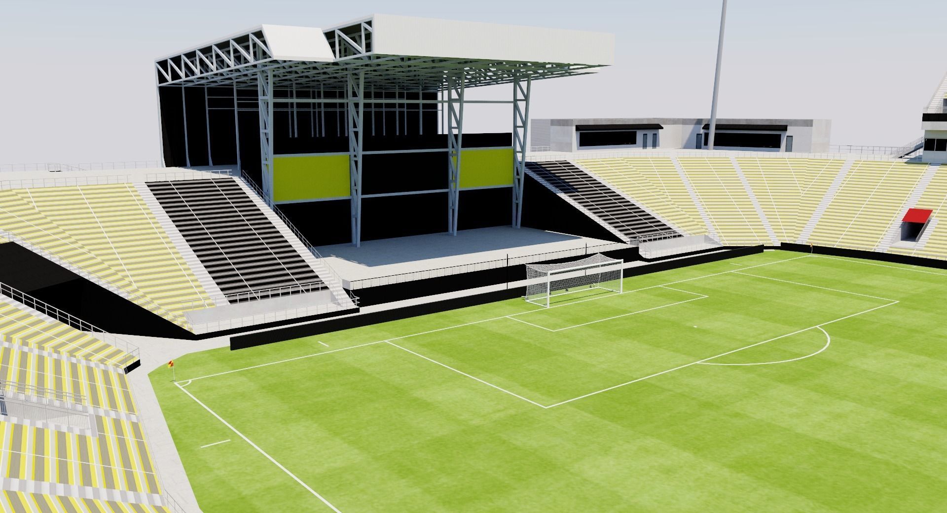 Mapfre Stadium - Columbus Crew - USA 3D model | CGTrader