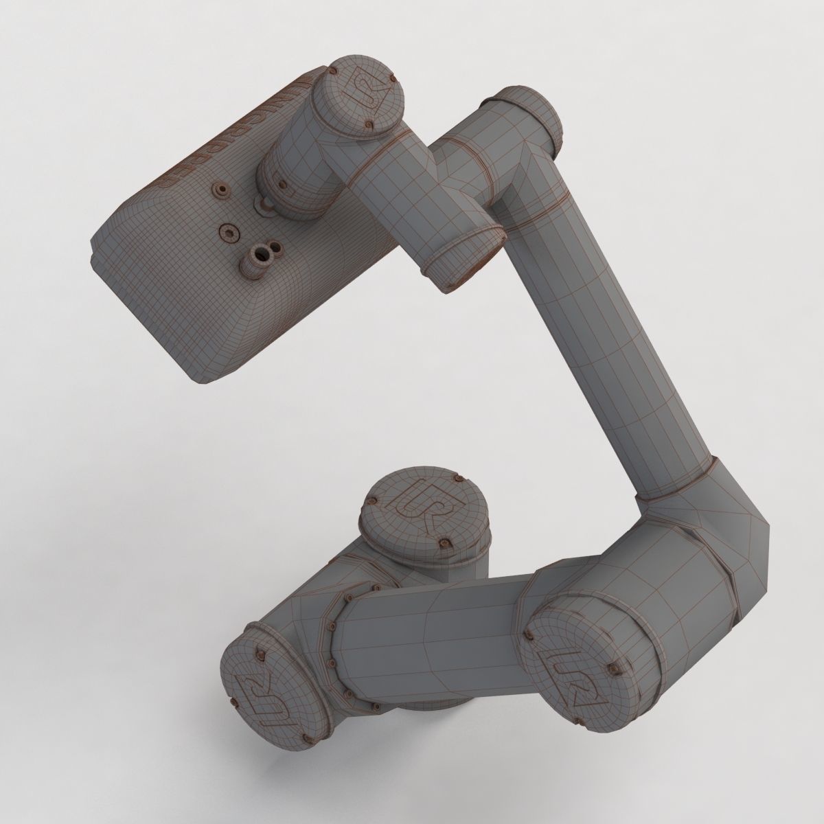 UR5 with UniGripper CoLight Collaborative Gripper 3D model | CGTrader