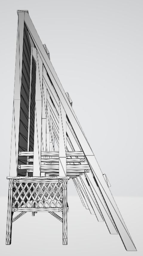 billboard retro billboard of the 30s 3D model | CGTrader