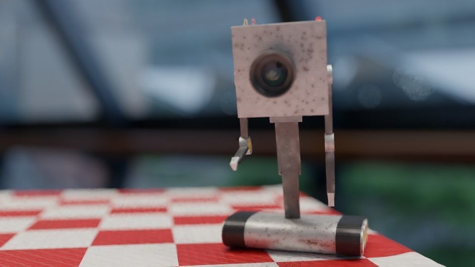 realistic simple robot 3D model animated rigged | CGTrader