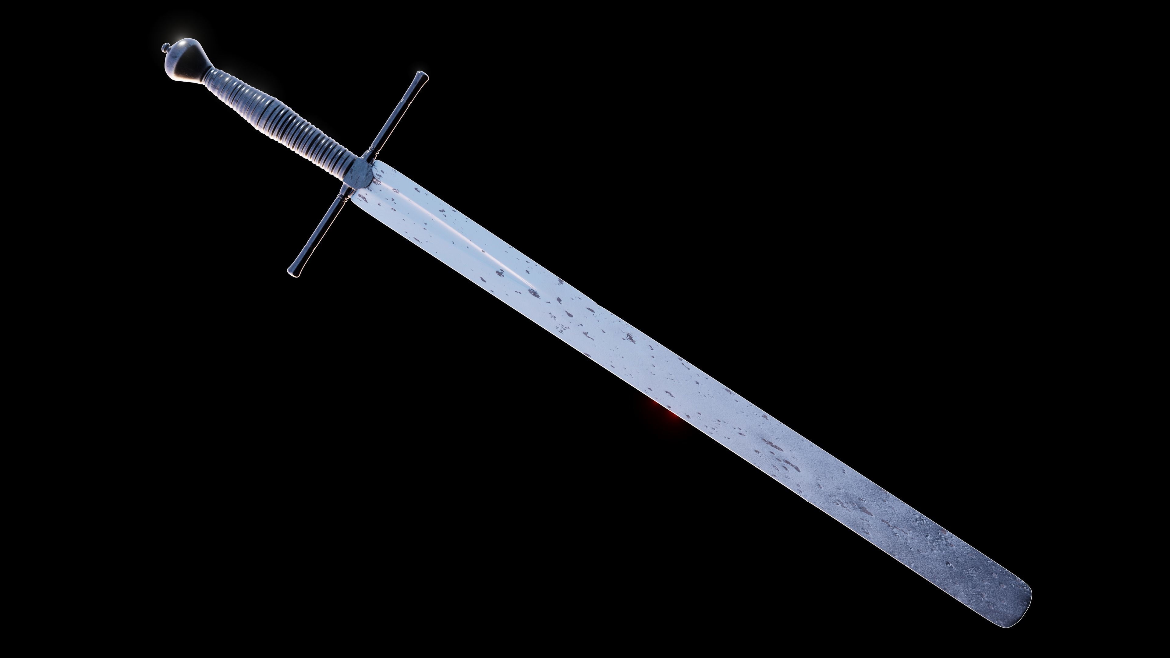 Old Executioners Sword Highpoly Model 3D model | CGTrader